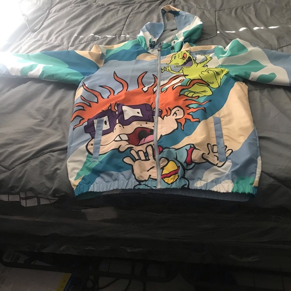 Nickelodeon | Jackets & Coats | Nickelodeon Windbreaker Jacket | Poshmark